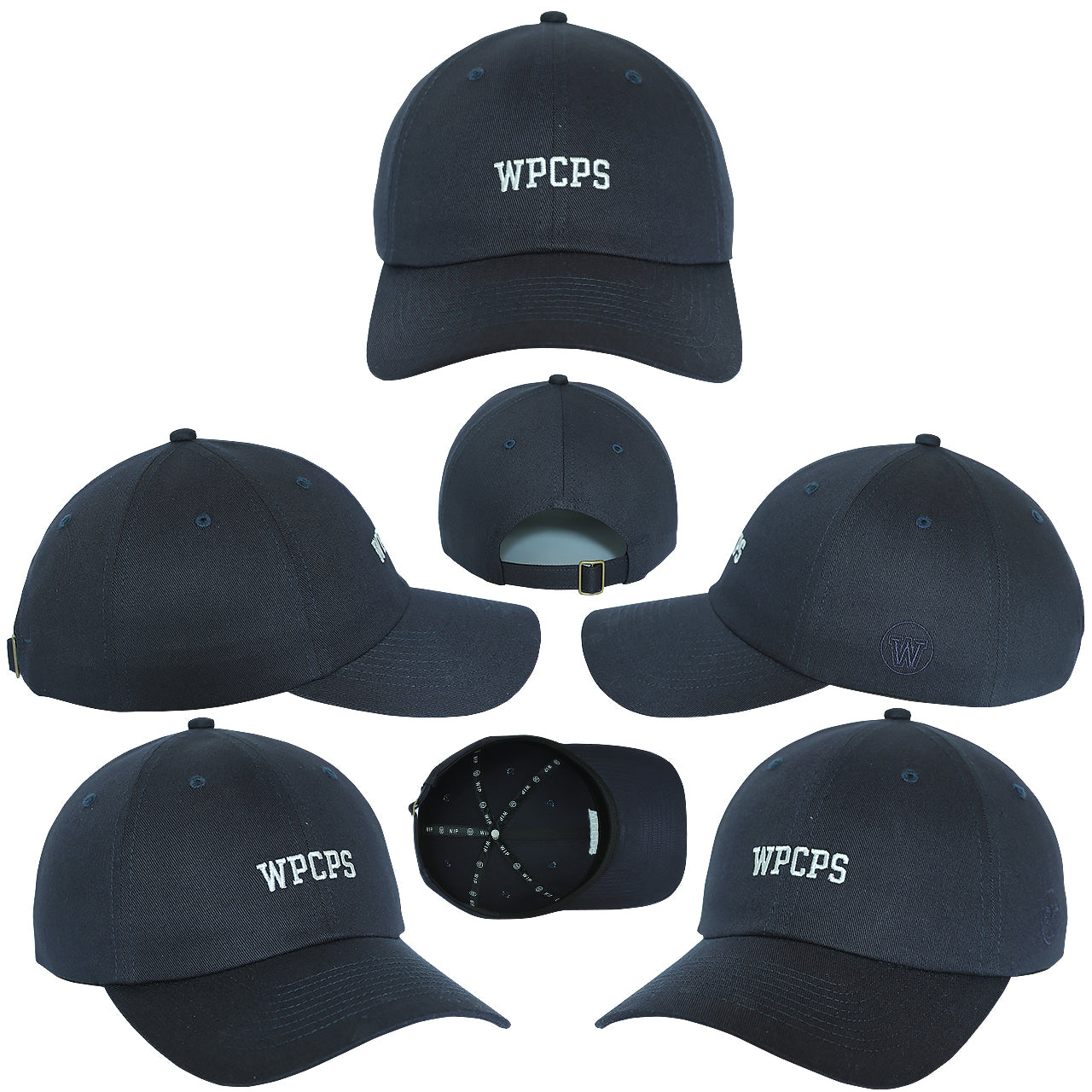 'WPCPS' dad cap (Navy) – WIP CAPS